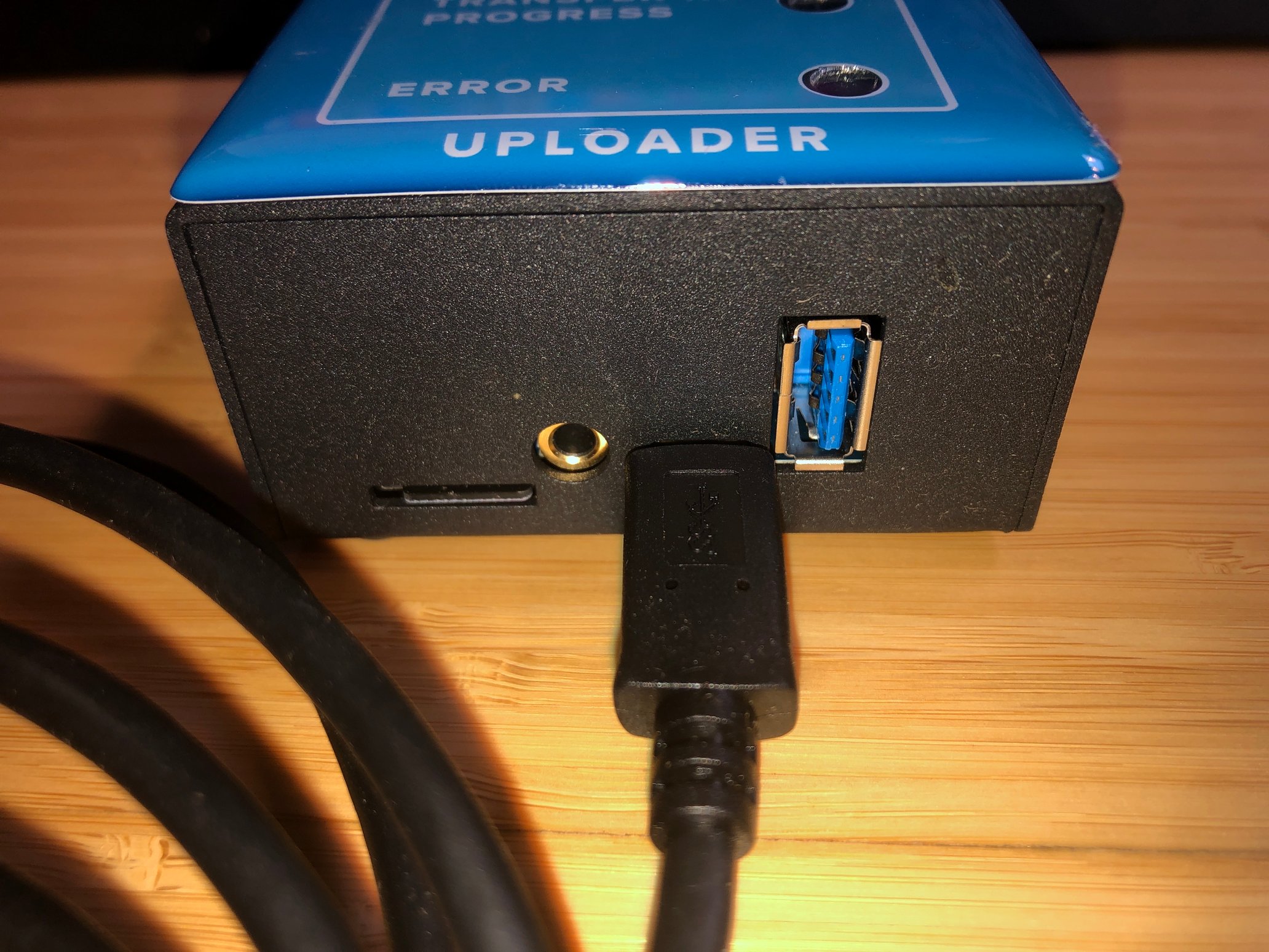 USB Connection to GoPro Uploaders